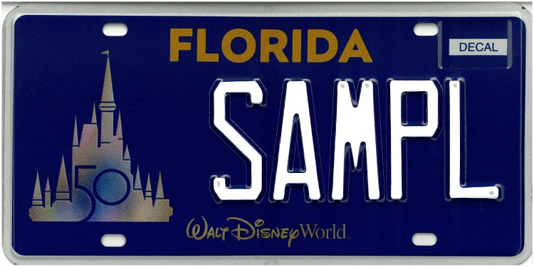 It Is Time FLHSMV Announces New Walt Disney World Specialty License 
